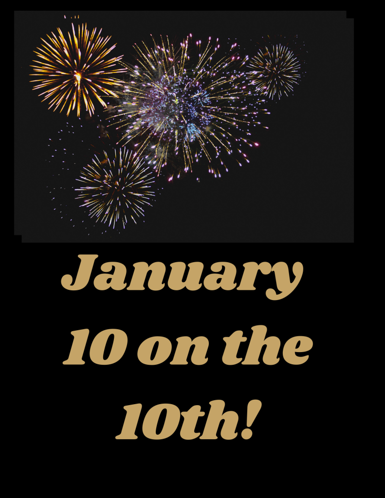 10 on the 10th – January! – Still Life, With Cracker Crumbs..