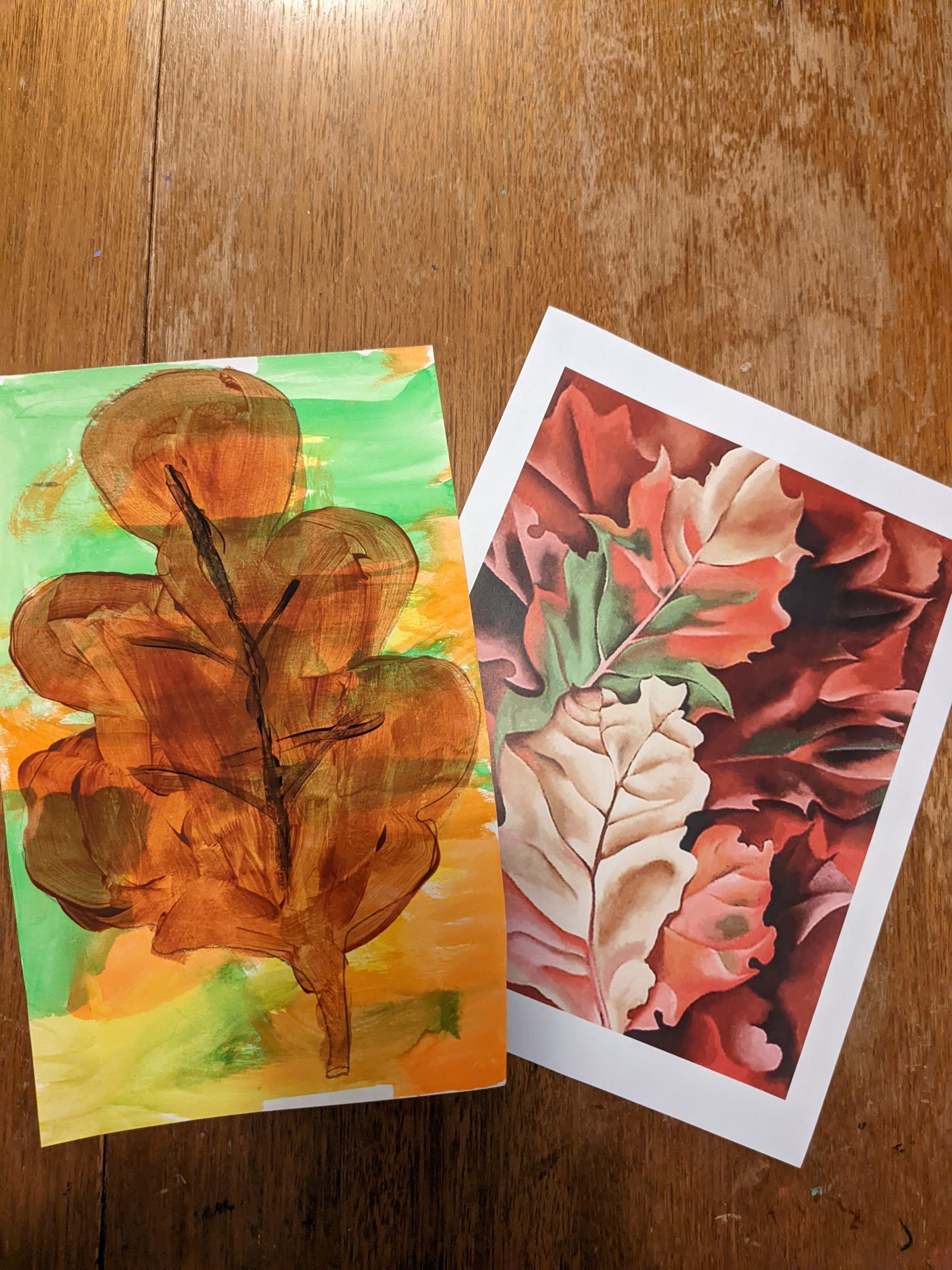 Our October Artist: Georgia O’Keeffe – Still Life, With Cracker Crumbs..