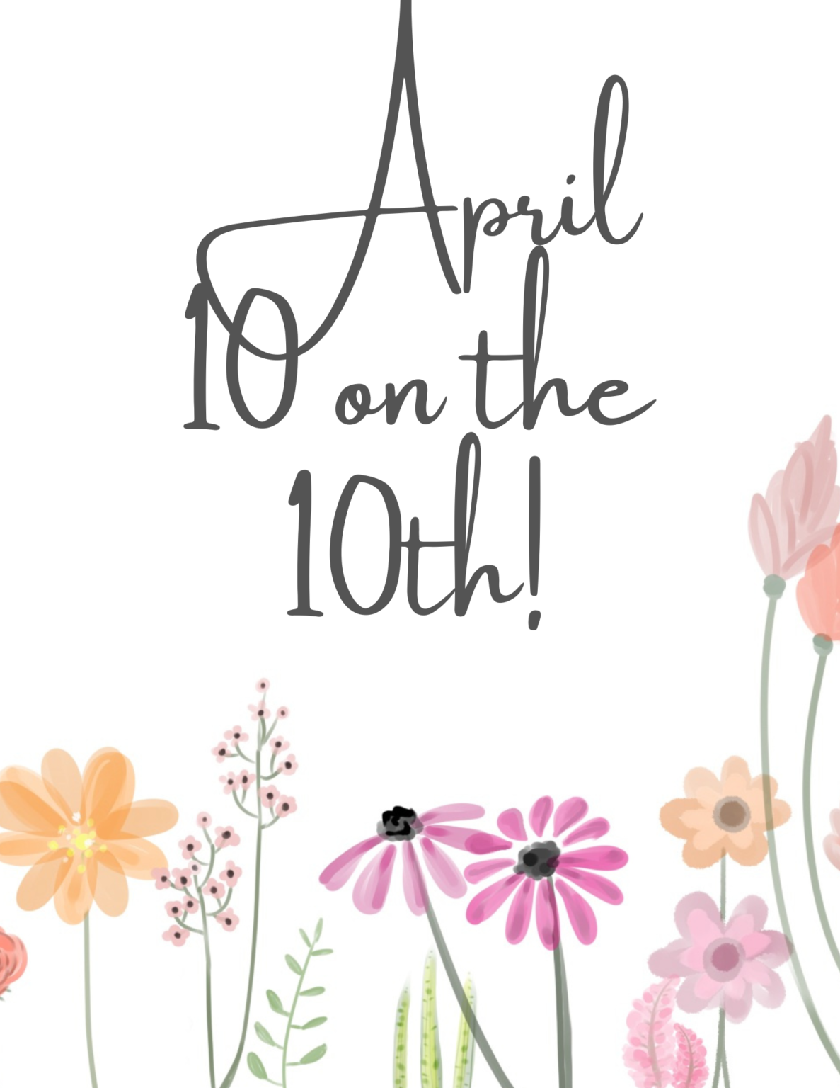 10 on the 10th – April! – Still Life, With Cracker Crumbs..